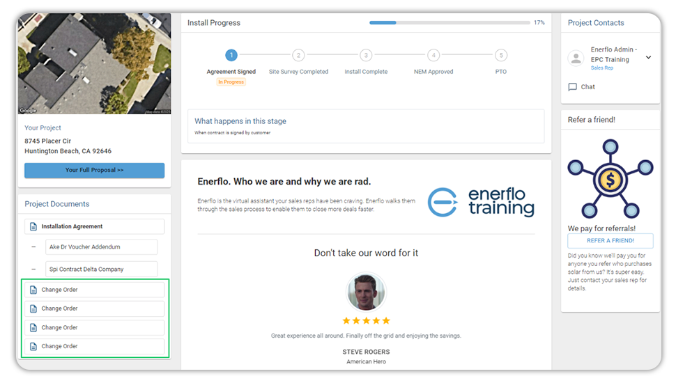 Enerflo Solar Platform Monthly Product Announcements | July 20, 2023